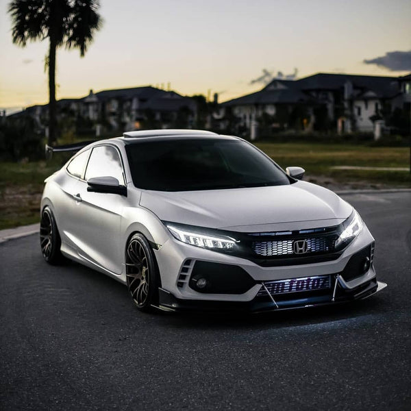 Type R Style Front Bumper V1 for 2016-2021 Honda Civic ...