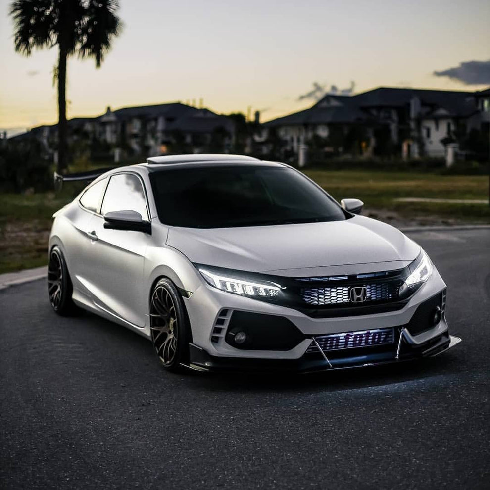 Type R Style Front Bumper V1 for 2016-2021 Honda Civic ...
