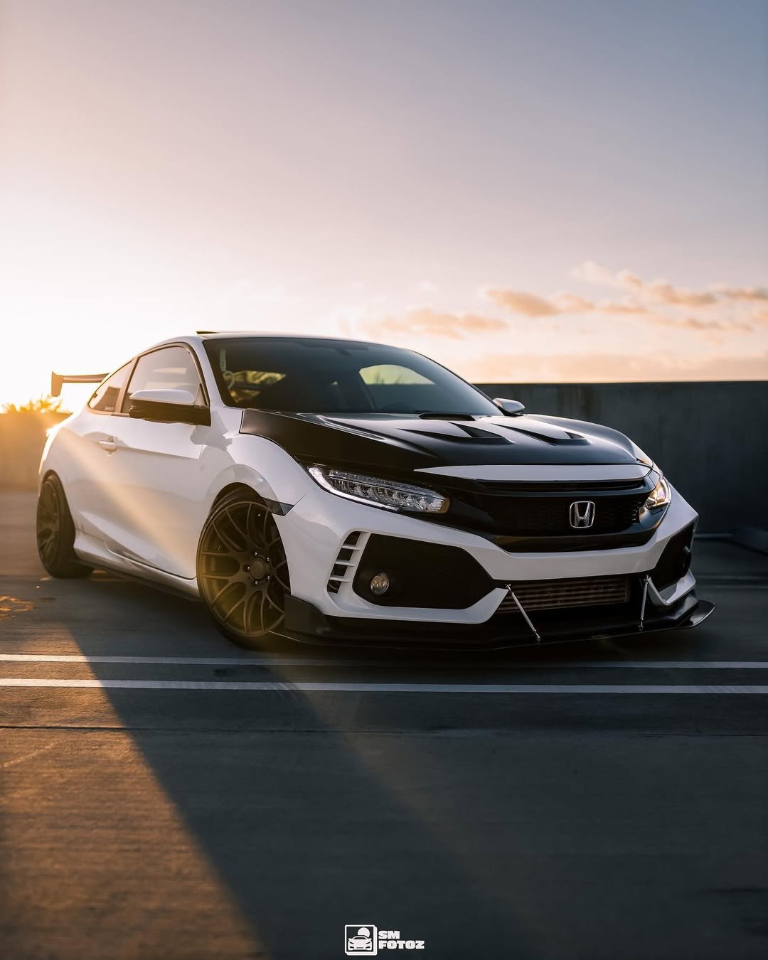 Type R Style Front Bumper V1 for 2016-2021 Honda Civic ...