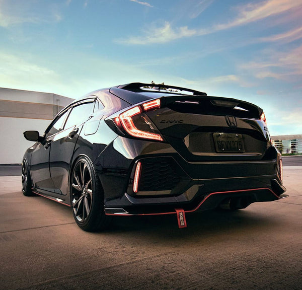 Gloss Black Emblem Set [for 2016-2021 Honda Civic] – ultimatemotorsports