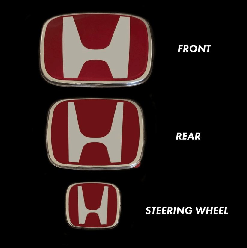 JDM Badges Emblem Set [for 2016-2021 Honda Civic] – ultimatemotorsports