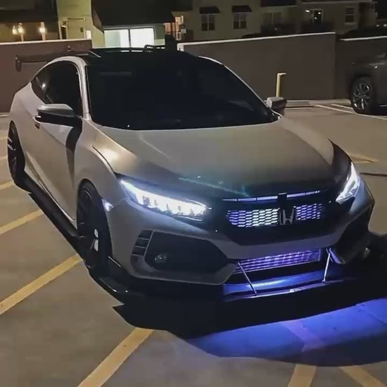 Type R Style Front Bumper V1 for 2016-2021 Honda Civic ...